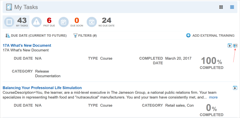 Adding a Custom My Tasks Widget