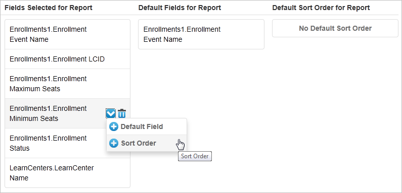 Creating Custom Reports